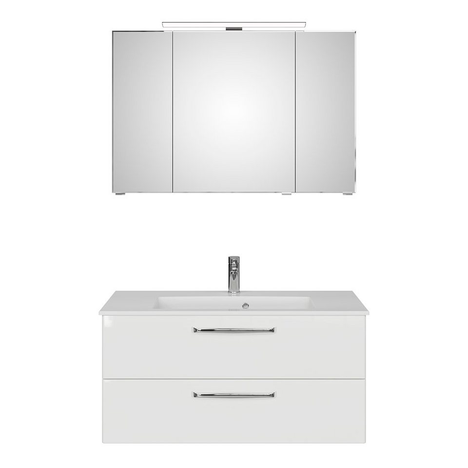 Lomadox Waschtisch Set Trento 66 Spar Set 3 St 3 Tlg Mit