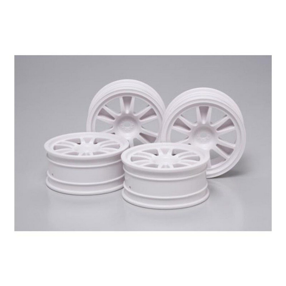 Tamiya Modellbausatz 1:10 Felgen (4) 12-Sp. 24mm O