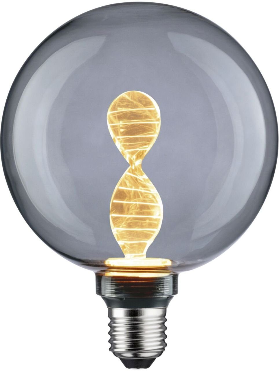 Paulmann Paulmann LED Globe G125 Inner Glow Helix E27 3,5W LED-Leuchtmittel, Nicht dimmbar nicht ...