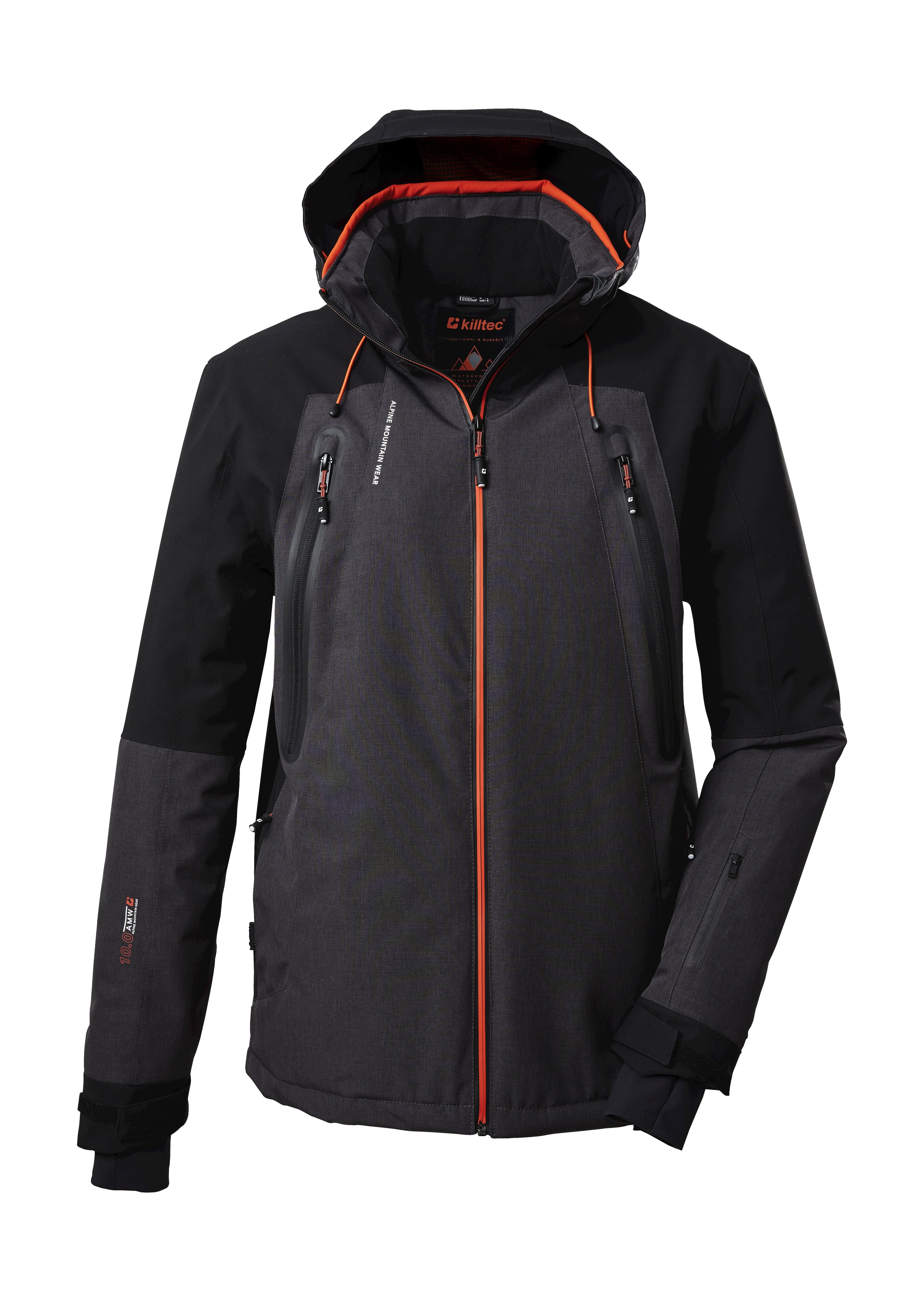 Killtec Skijacke KSW 116 MN SKI JCKT, Skijacke mit abzippbarer Kapuze ...