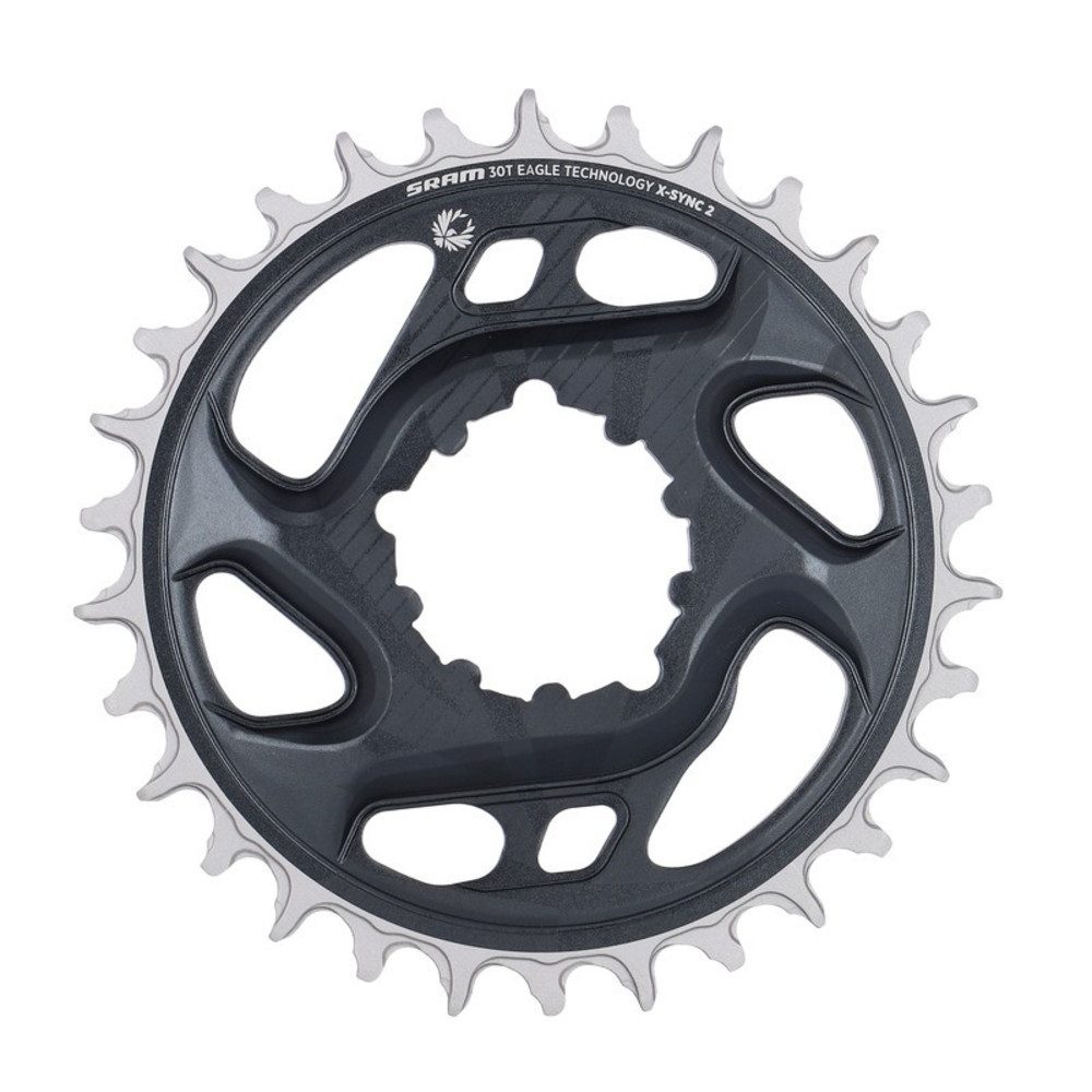 SRAM Fahrradketten Kettenblatt X-Sync 2 Eagle DM 30Z,alu,6mm Offset,11.6218.046.001, SRAM ...