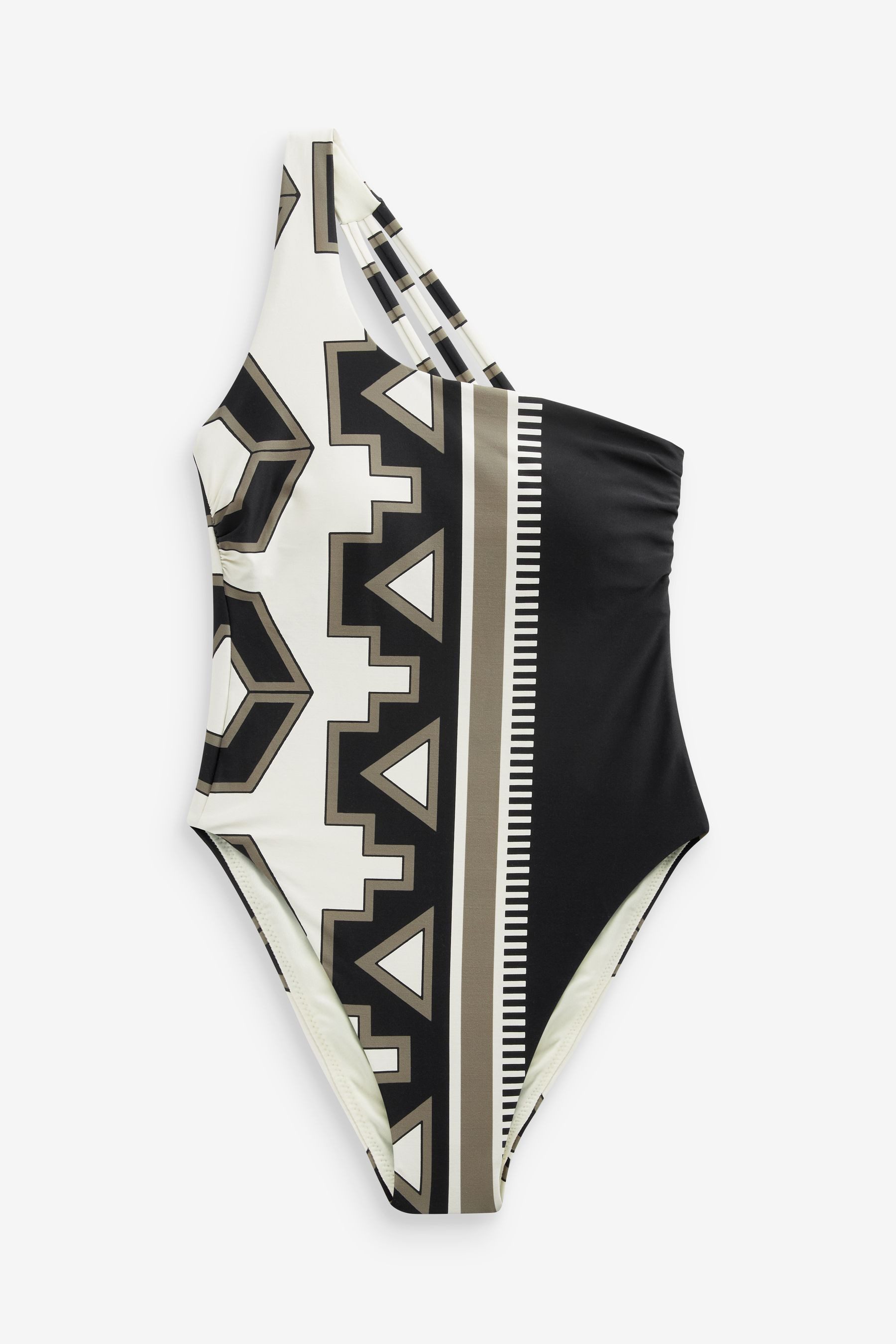 Next Badeanzug Bauchformender One Shoulder Badeanzug 1 St Get The