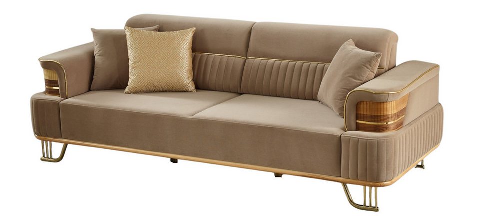 Villa Möbel Sofa Braga 1 Stk 2 Sitzer Hand Made Quality