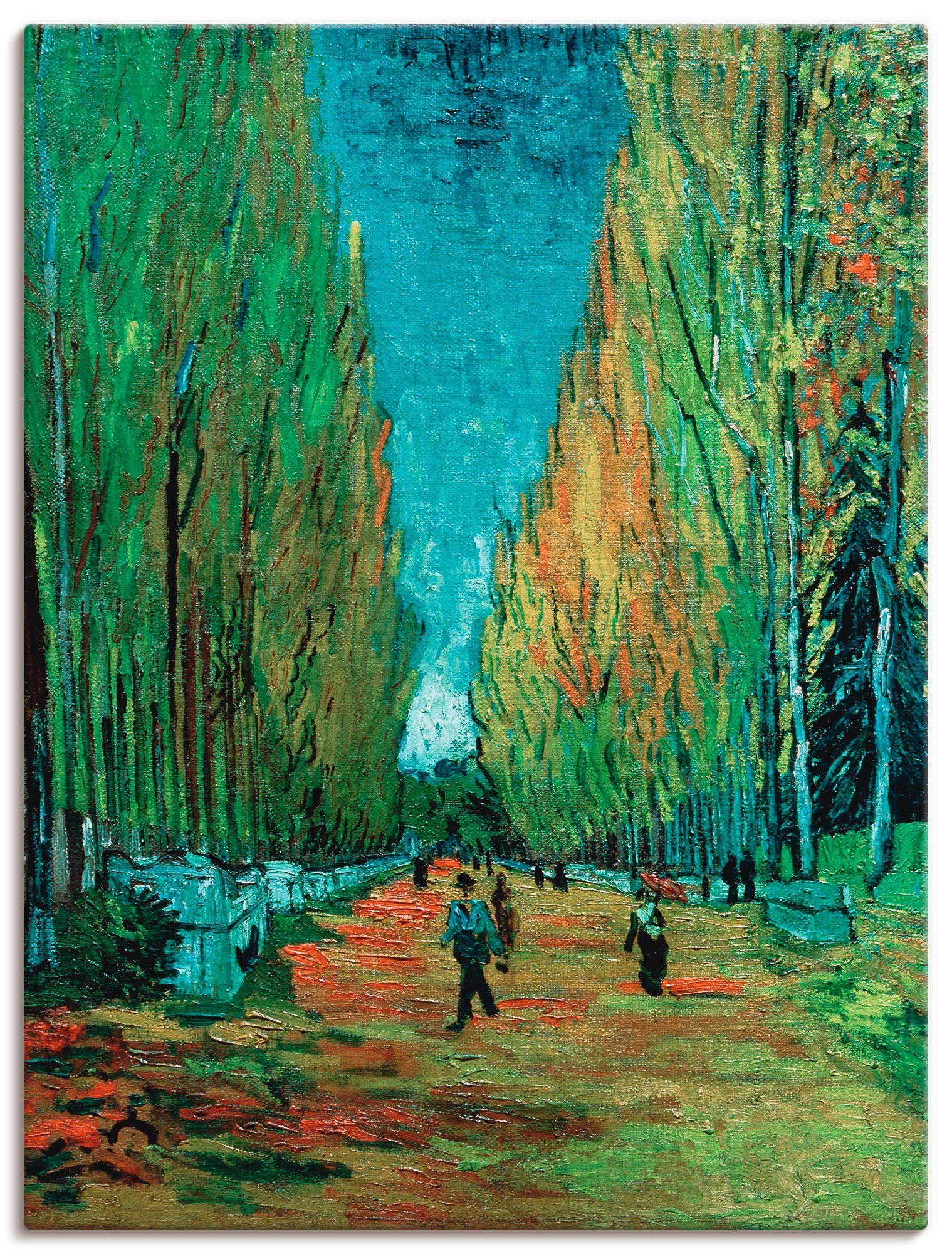 Artland Wandbild Les Alyscamps Wiesen And Bäume 1 St Als Leinwandbild