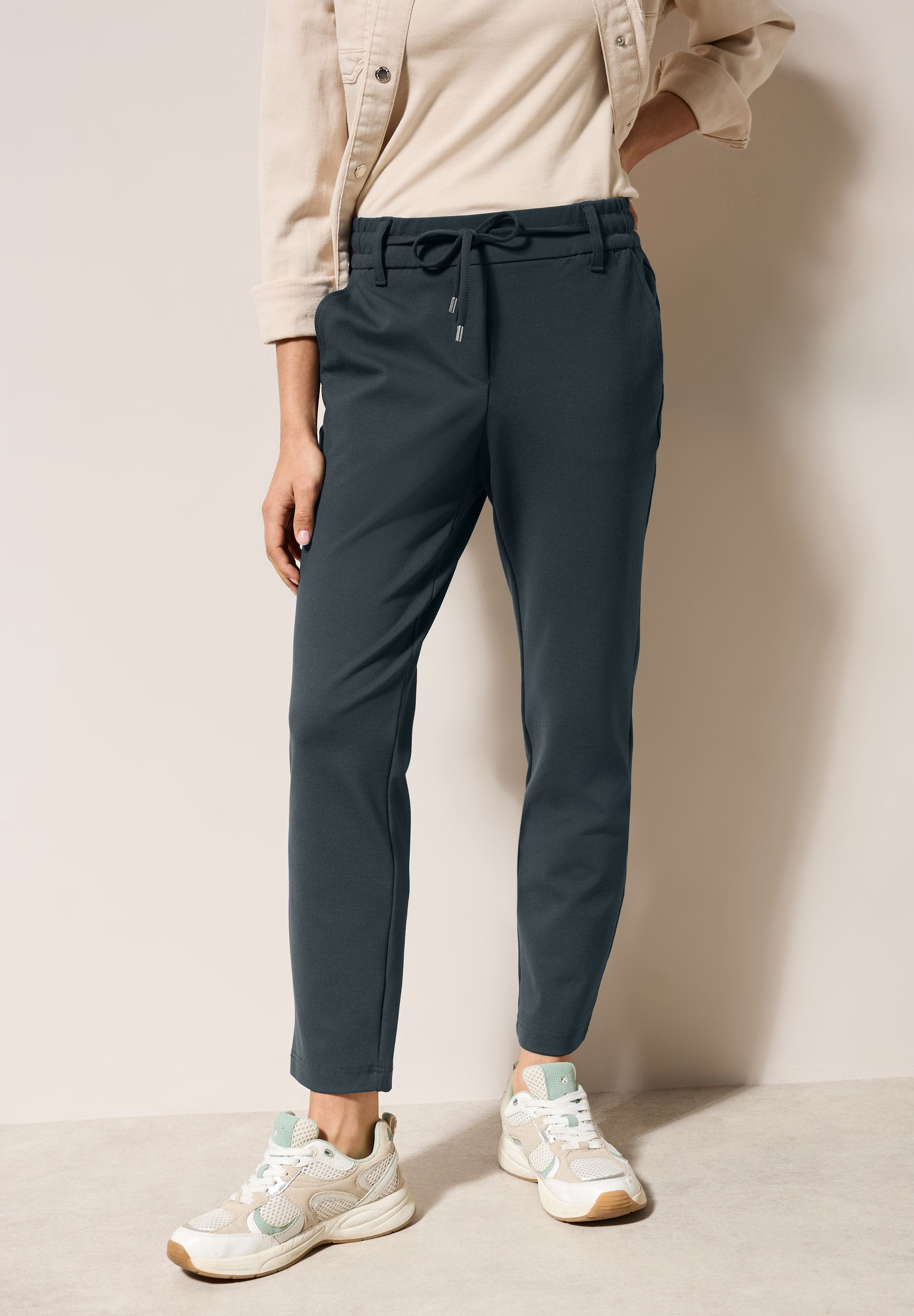 Cecil Jogger Pants Middle Waist, Mid Waist und Slim Legs