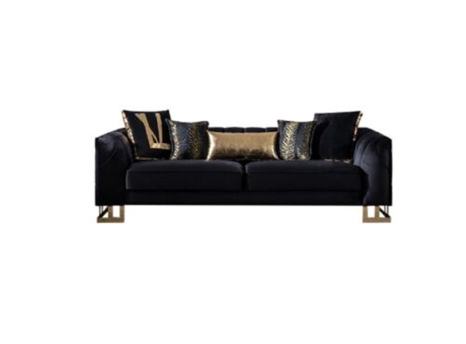 Jvmoebel Sofa Polsterung Leder Big Sofas Textil Neu Design Sofa Couch 3
