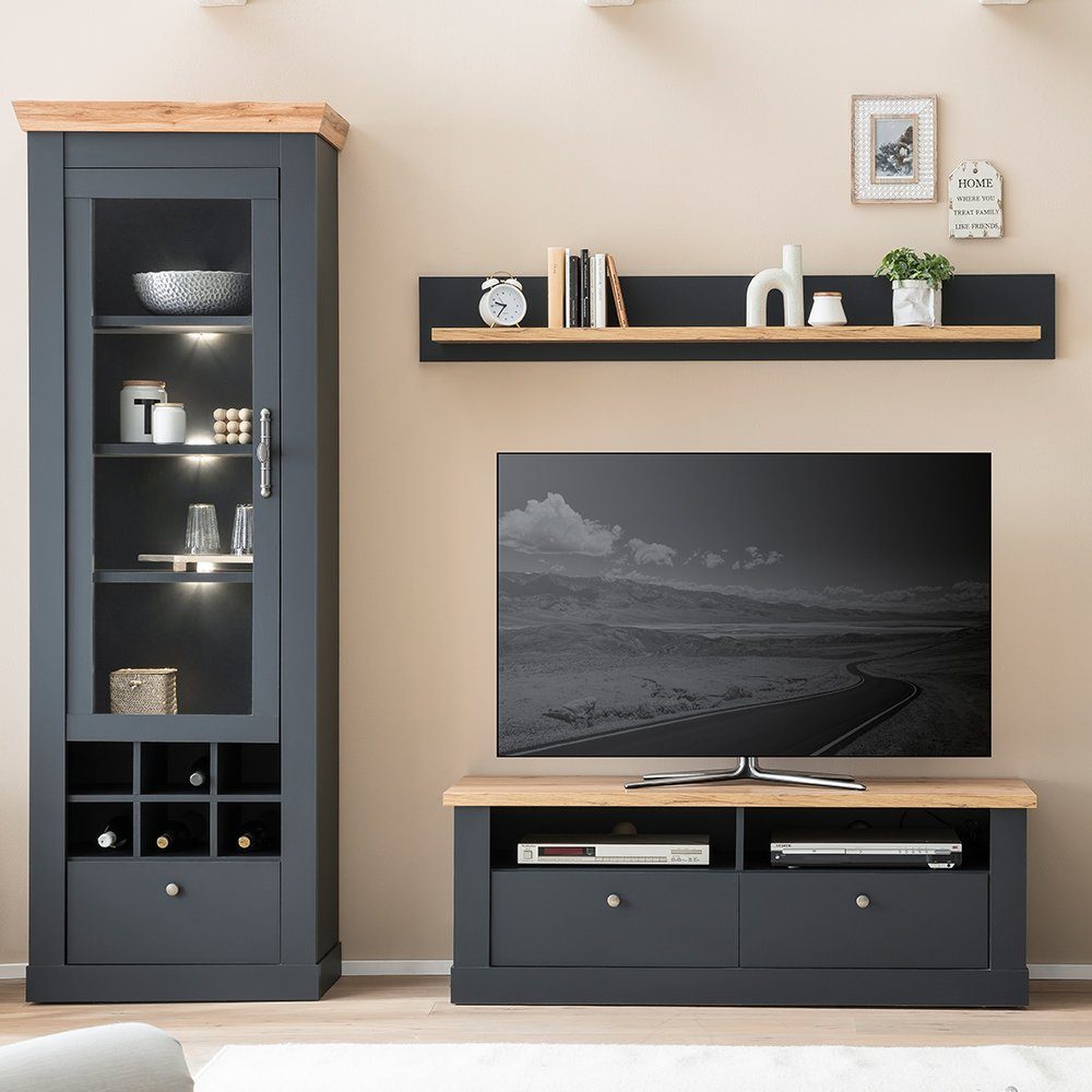 Lomadox Wohnzimmer Set Cesena 61 Mega Spar Set 3 St 3 Tlg Inkl