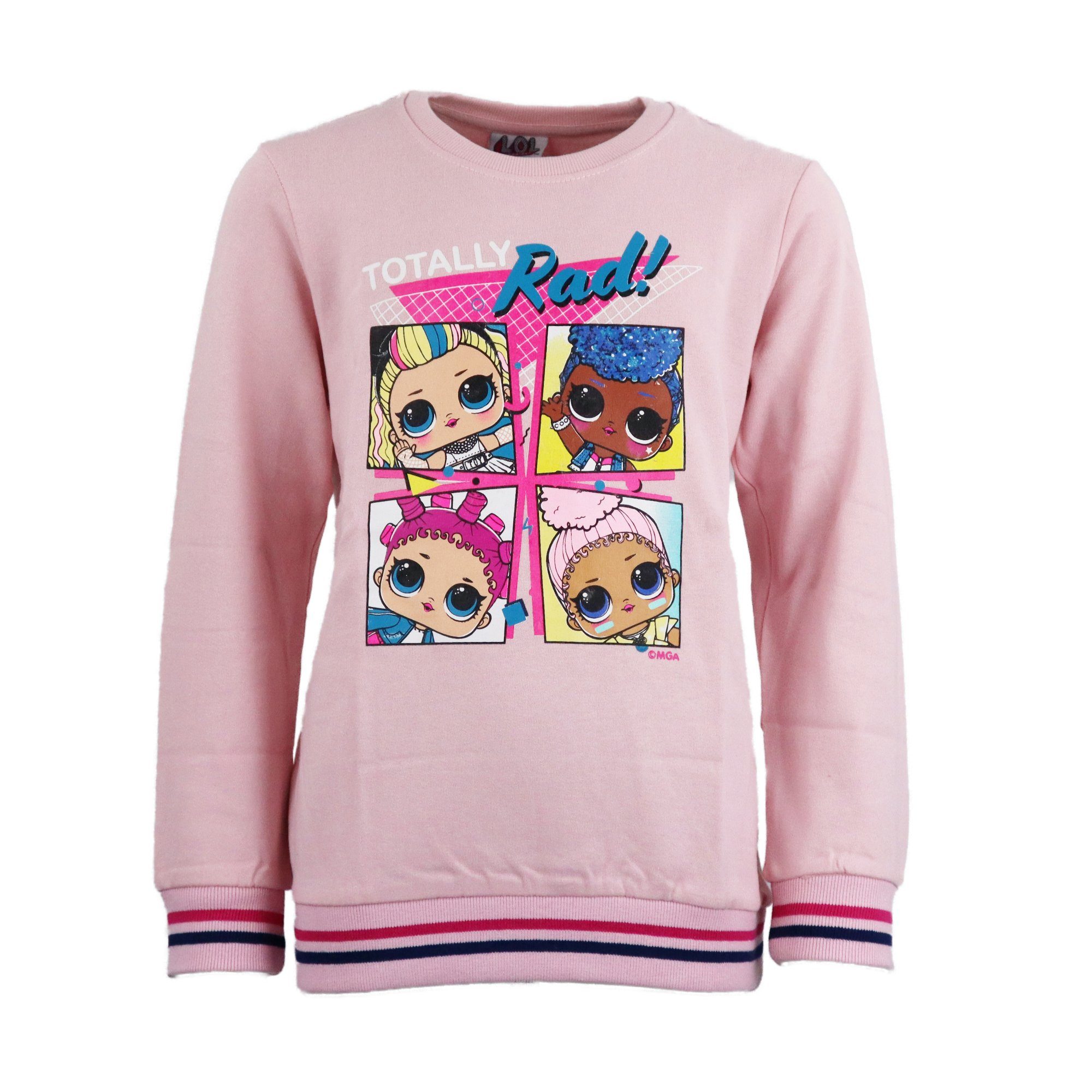 L.O.L. SURPRISE! Rundhalspullover LOL Surprise Mädchen Kinder Pulli Gr ...