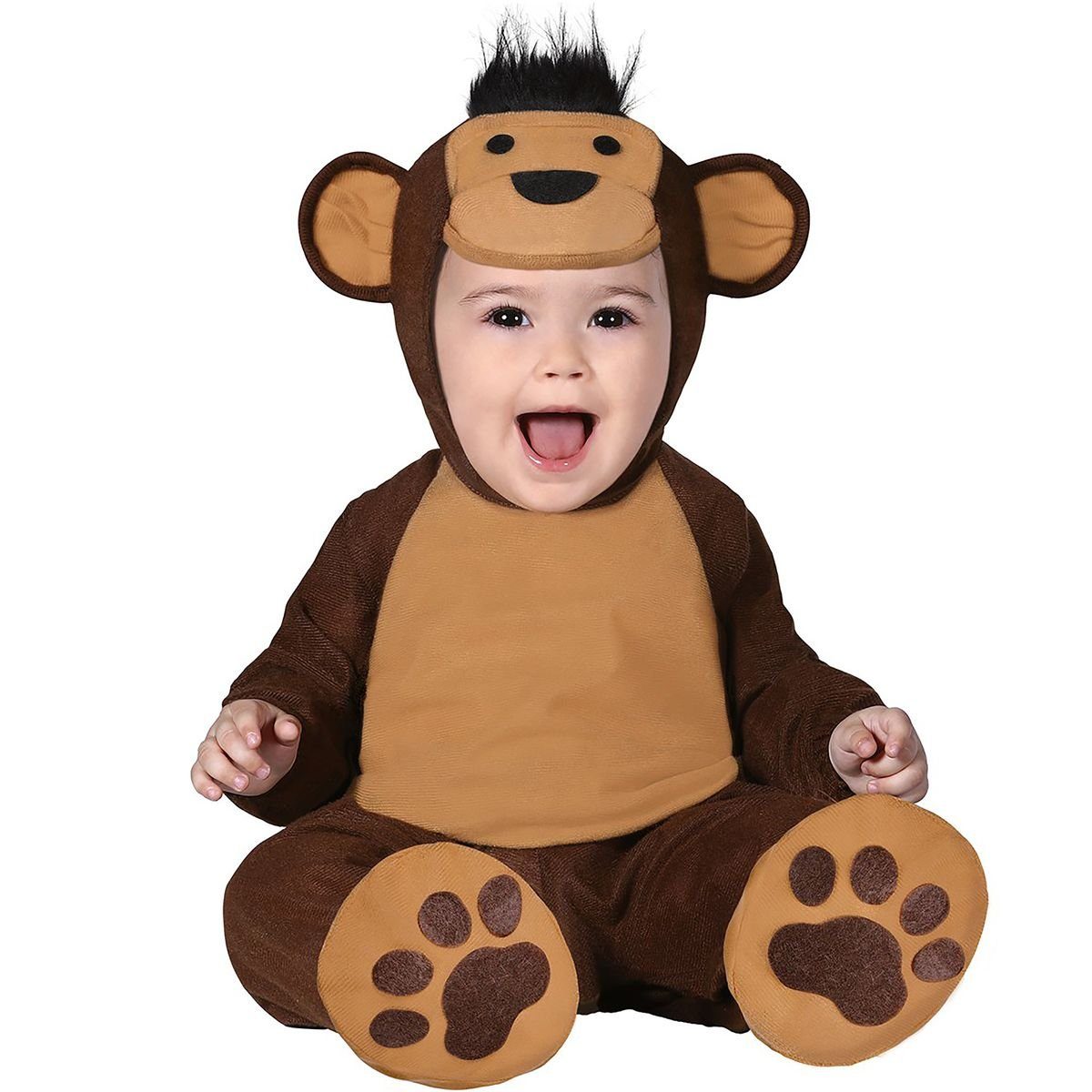 Fiestas Guirca Kostüm Affe für Babys, Affen Kostüm für Babys