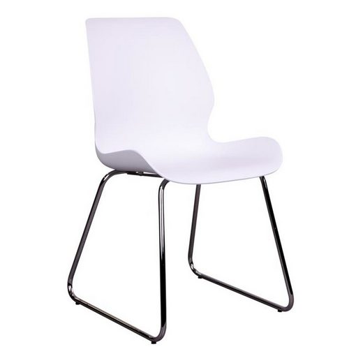 ebuy24 Esszimmerstuhl »2er Set Sus Schalenstuhl in weiß mit Chrom ... ebuy24 Esszimmerstuhl »2er Set Sus Schalenstuhl in weiß mit Chrom ...