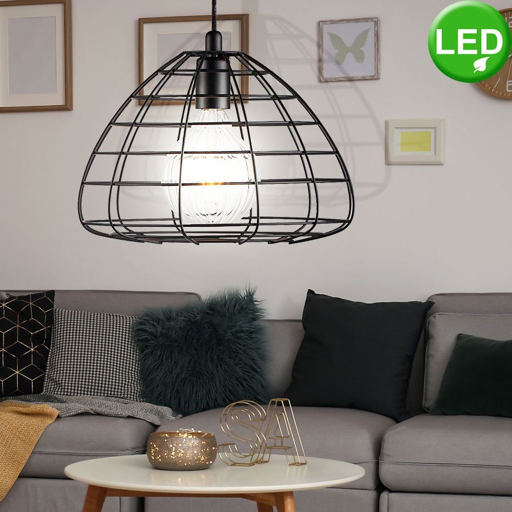 Etc Shop Pendelleuchte Pendel Hänge Lampe Filament Decken Käfig Dimmer
