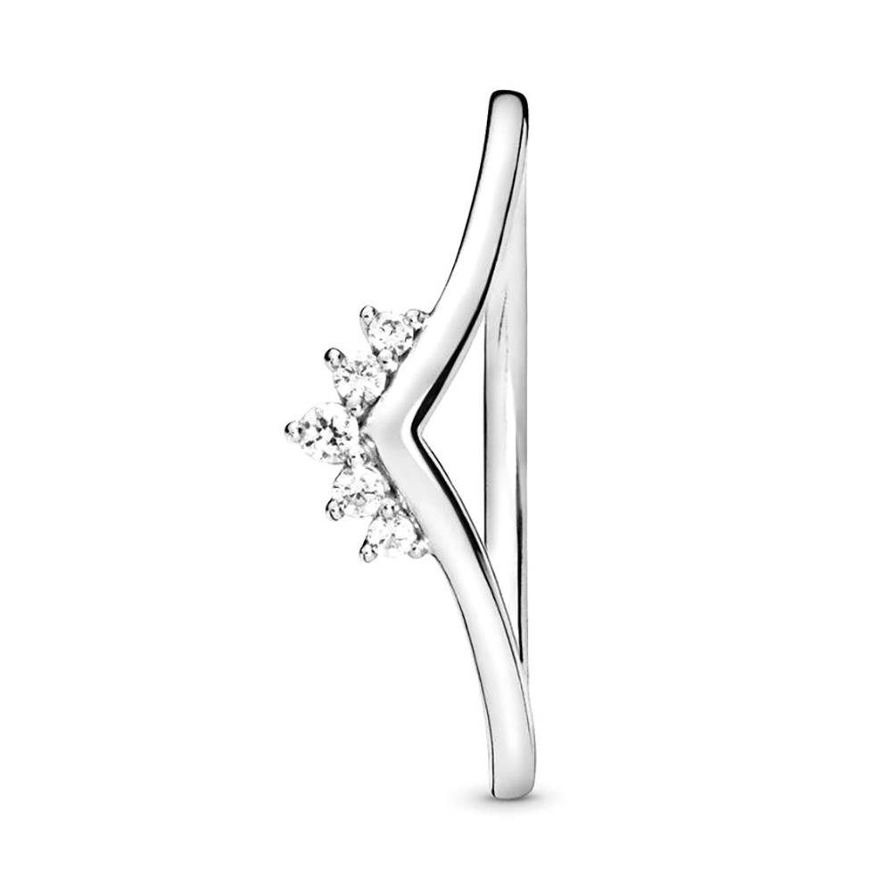Pandora Fingerring Wunschring Tiara Pandora 198282CZ 54 Frau Silber