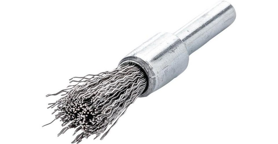 Lessmann Drahtbürste Pinselbürste Ø 12 Mm Schaft 6 Mm Drahtstärke 03