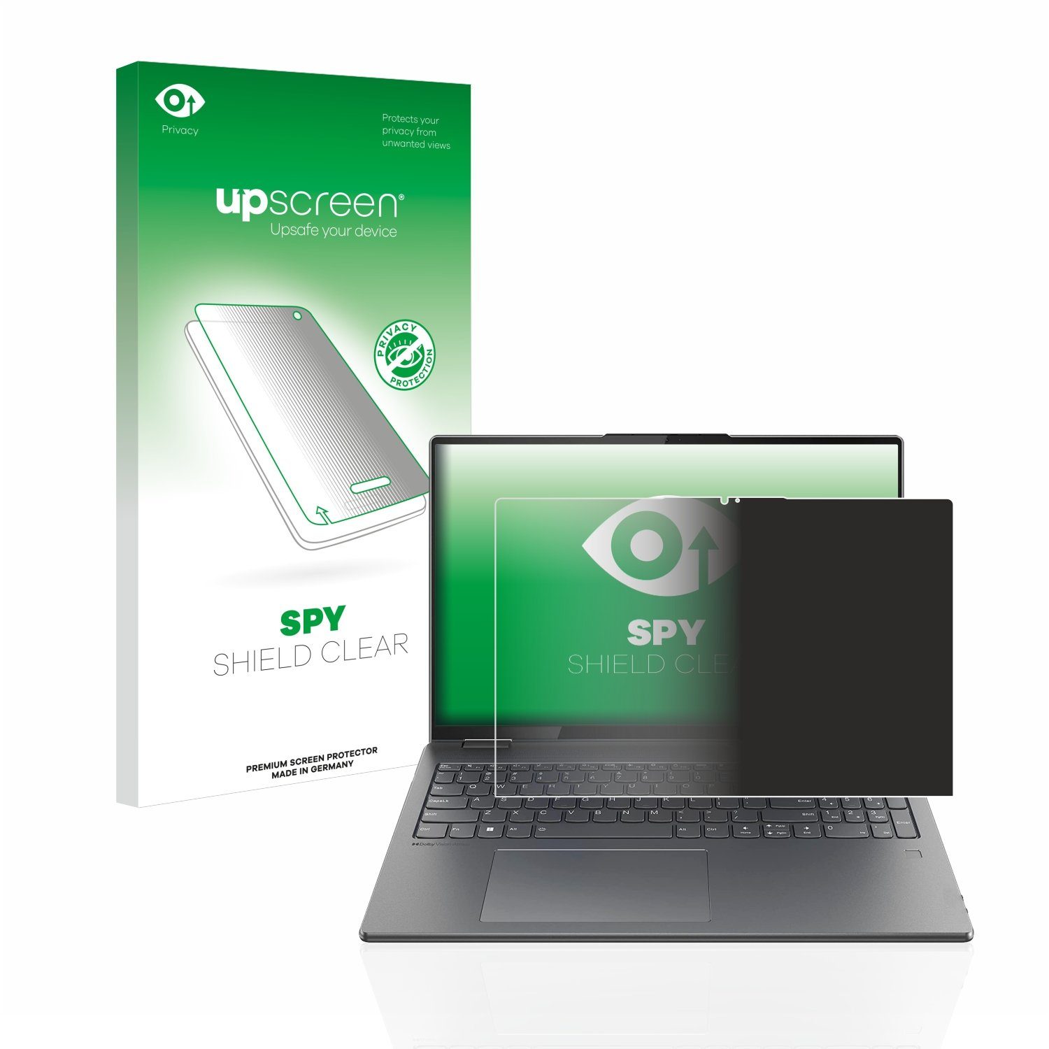 Upscreen Sichtschutzfolie Für Lenovo Yoga 7i Gen 7 16