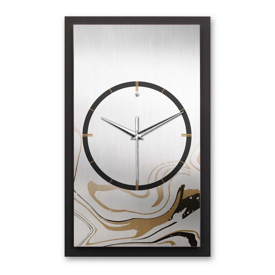 Kreative Feder Wanduhr 3d Designer Wanduhr Abstract Water Funkuhr