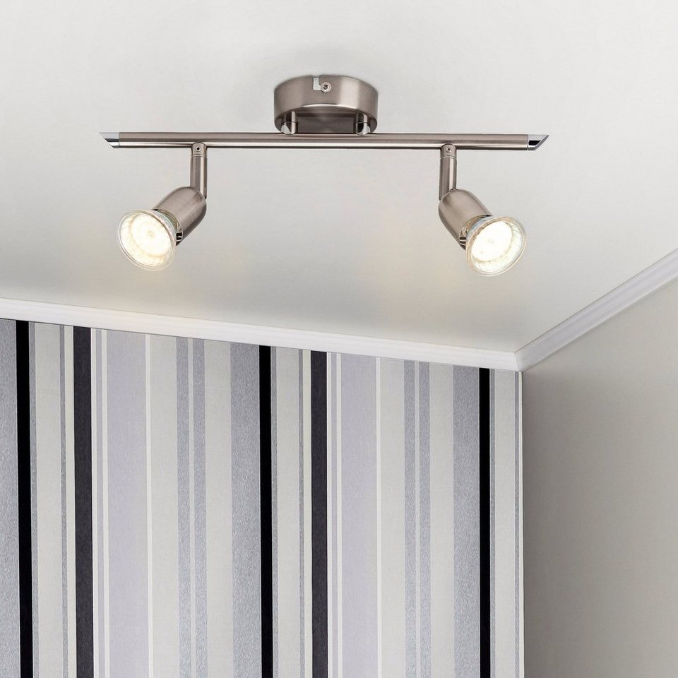 Lightbox Deckenleuchte Led Wechselbar Warmweiß Led Spotrohr 225 Cm