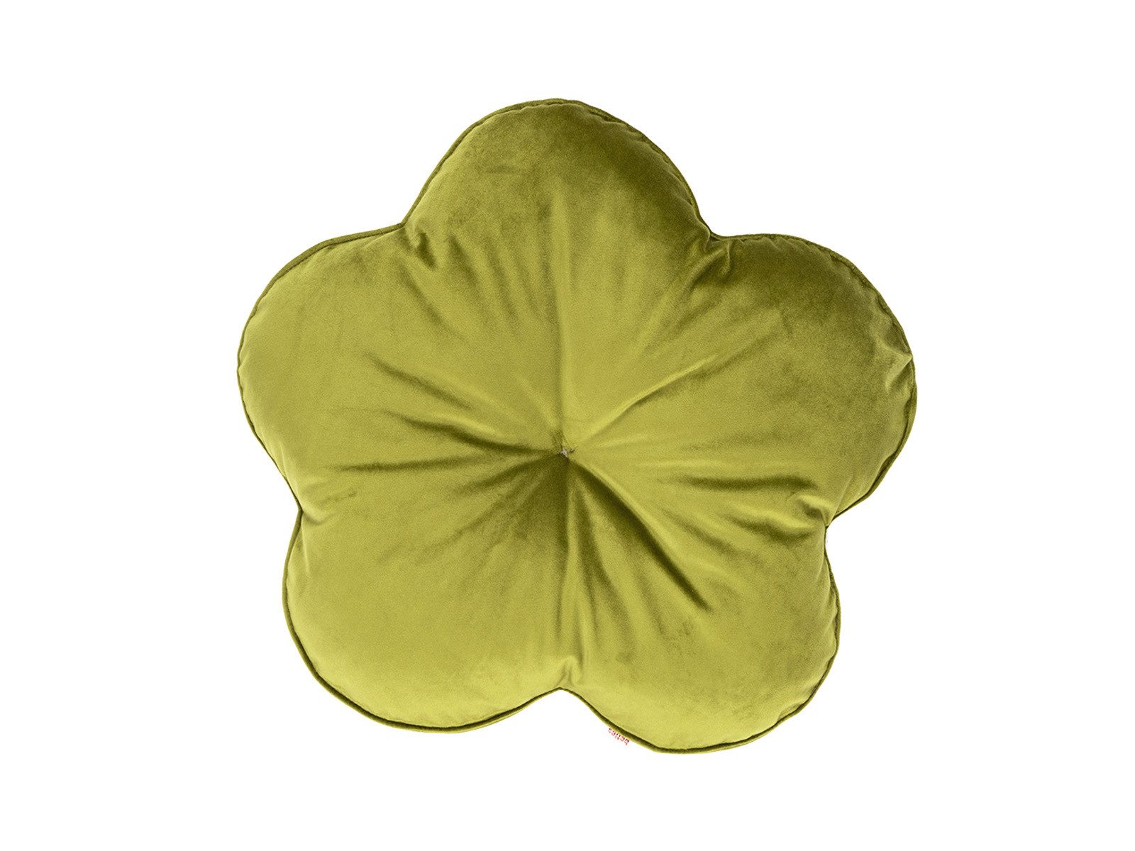 beties Dekokissen Samt&Sonders, gefülltes Samt Kissen rund Blumenkissen ...
