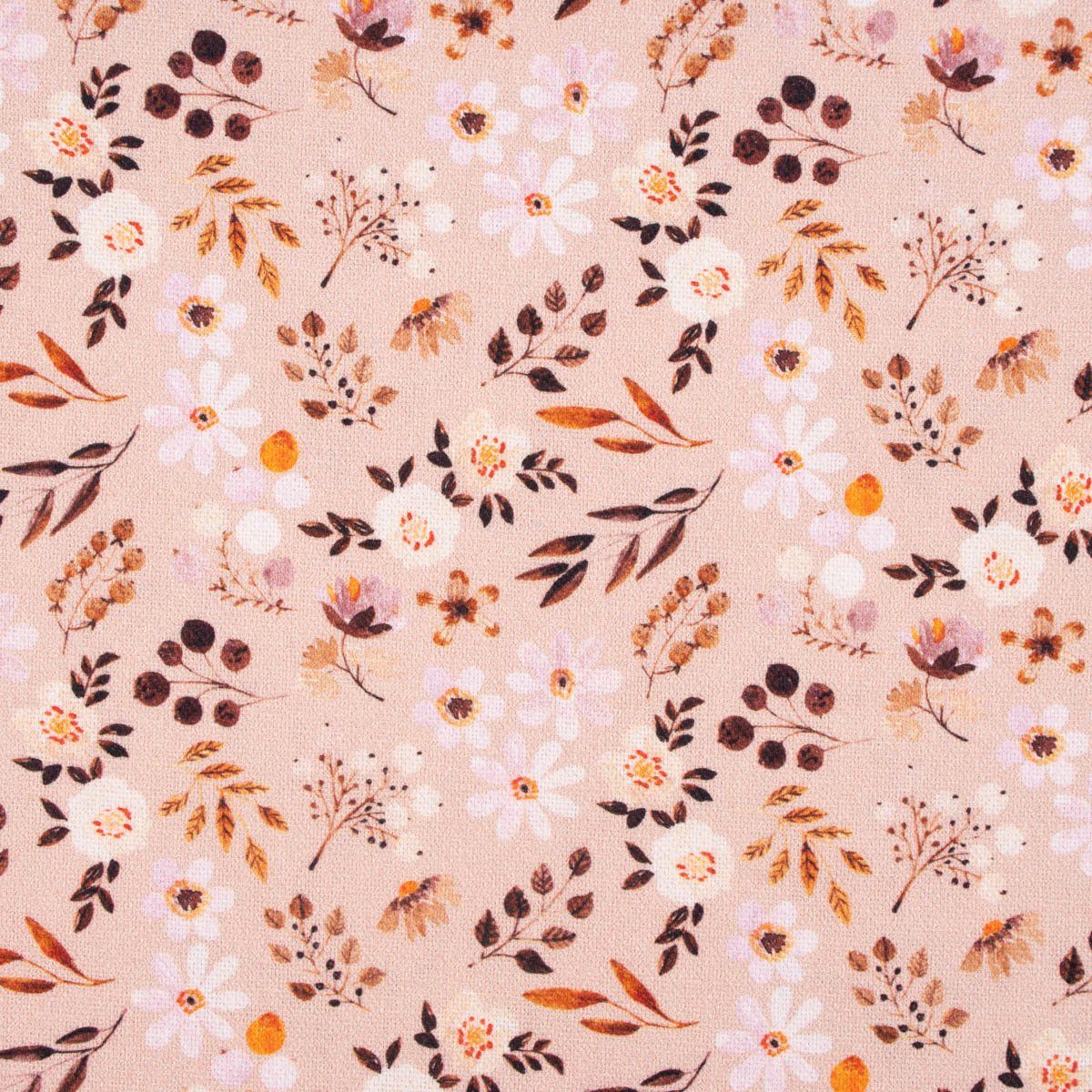 SchÖner Leben Stoff Canvas Baumwollstoff Digital Small Flowers Light