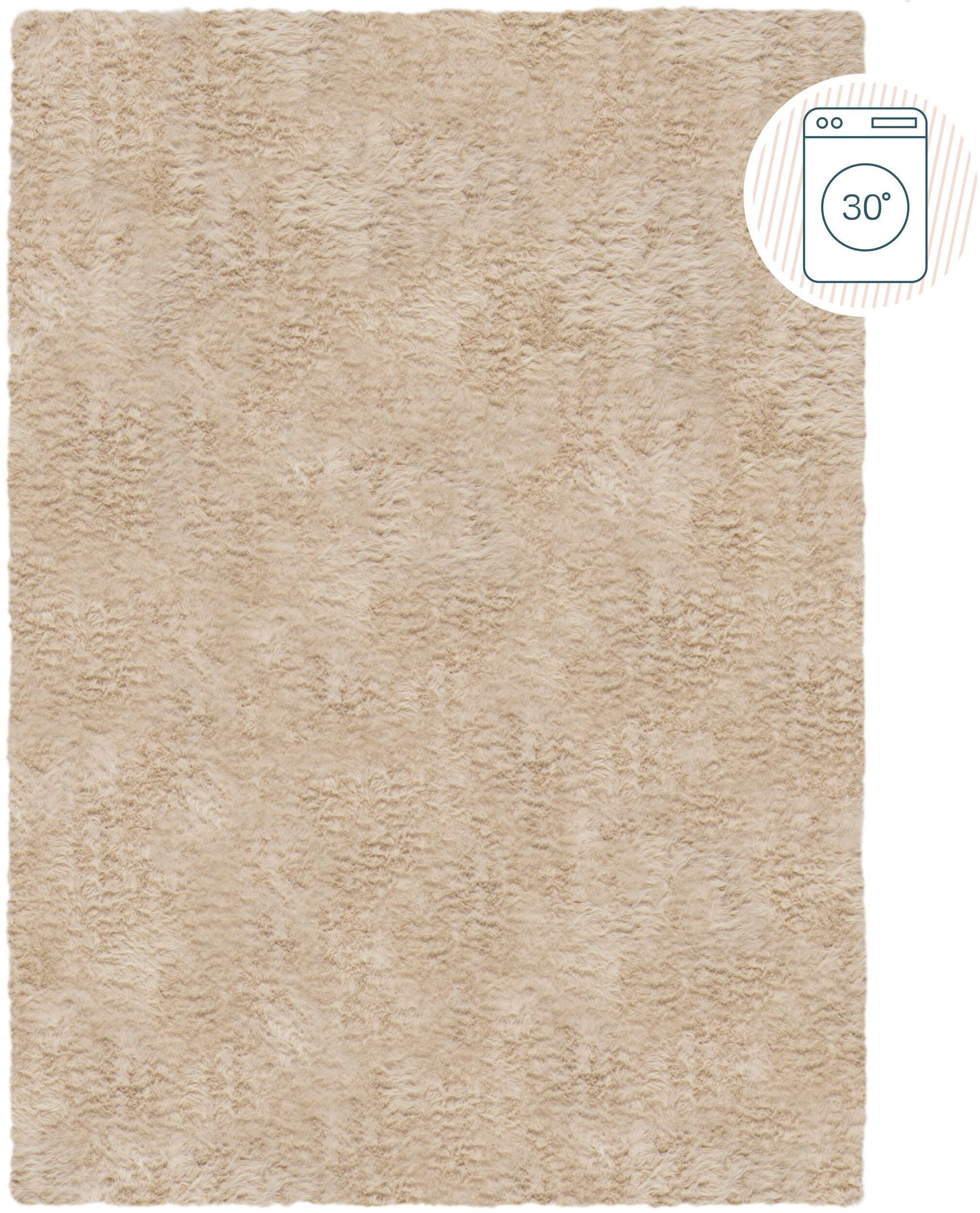 Flair Rugs Hochflor Teppich Alpine Faux Fur Rechteckig Höhe 35 Mm