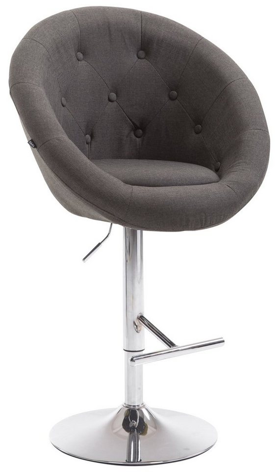 Clp Barhocker Barhocker London V2 Stoff Chrom