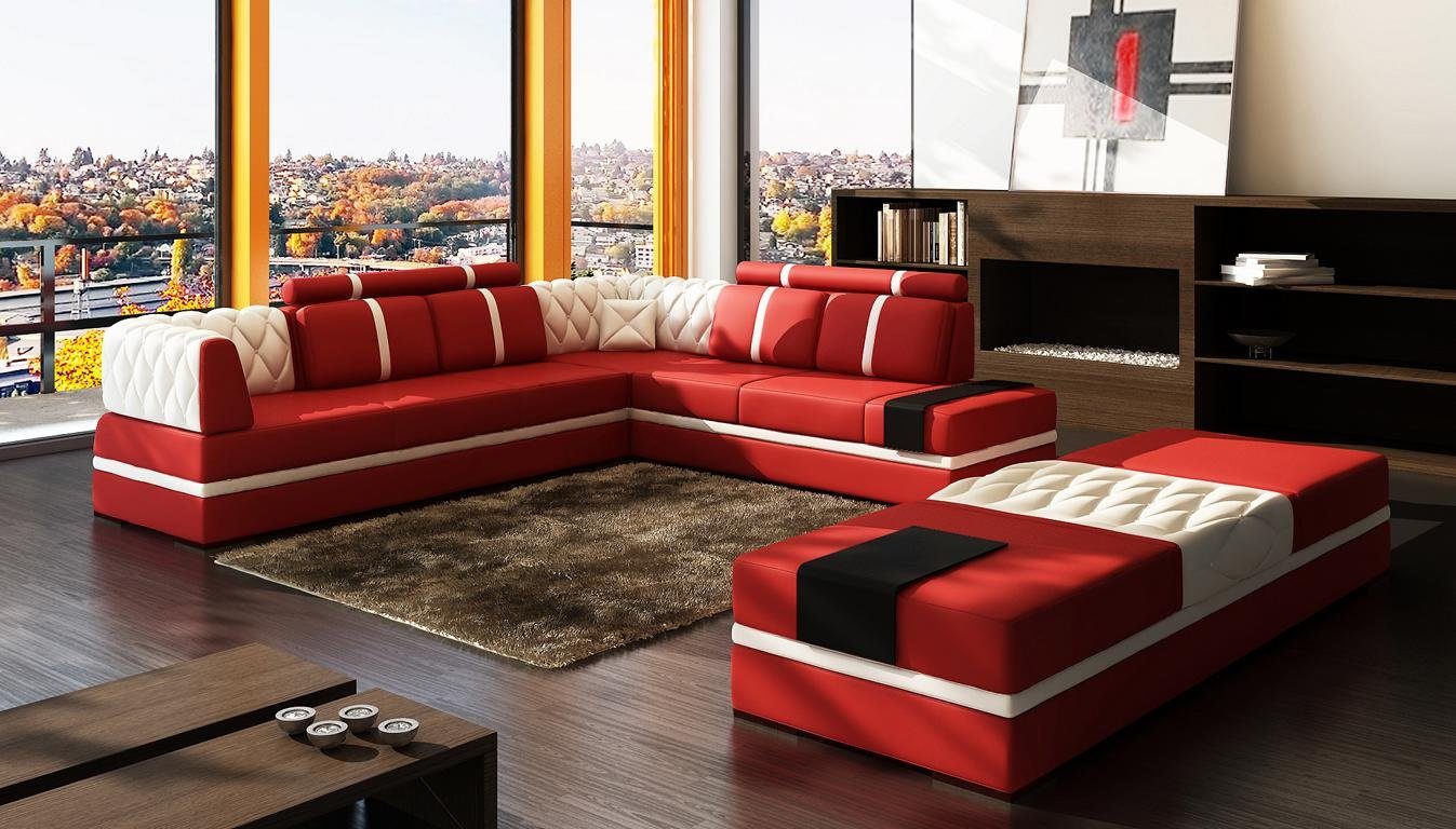 Jvmoebel Ecksofa L Form Xxl Designer Wohnlandschaft Polster Eck Sofa