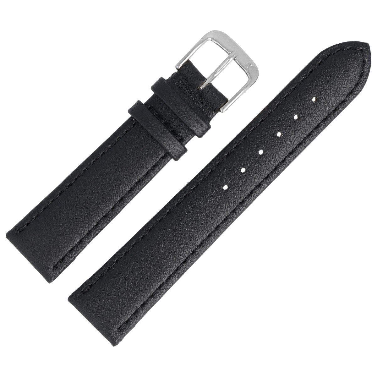 MARBURGER Uhrenarmband 18mm Leder Rind
