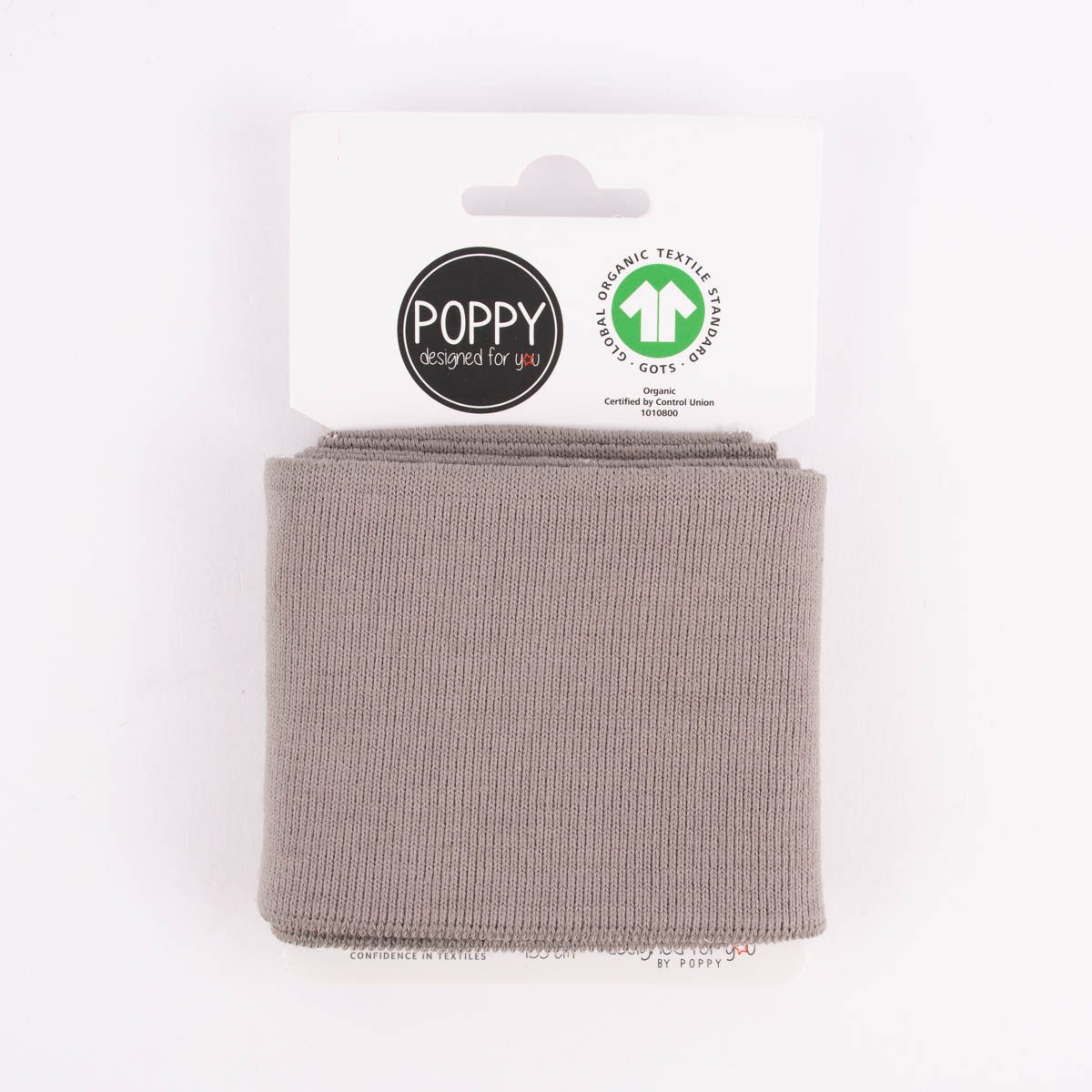 SchÖner Leben Stoff Cuff Bündchen Fertigbündchen Organic Bio Einfarbig