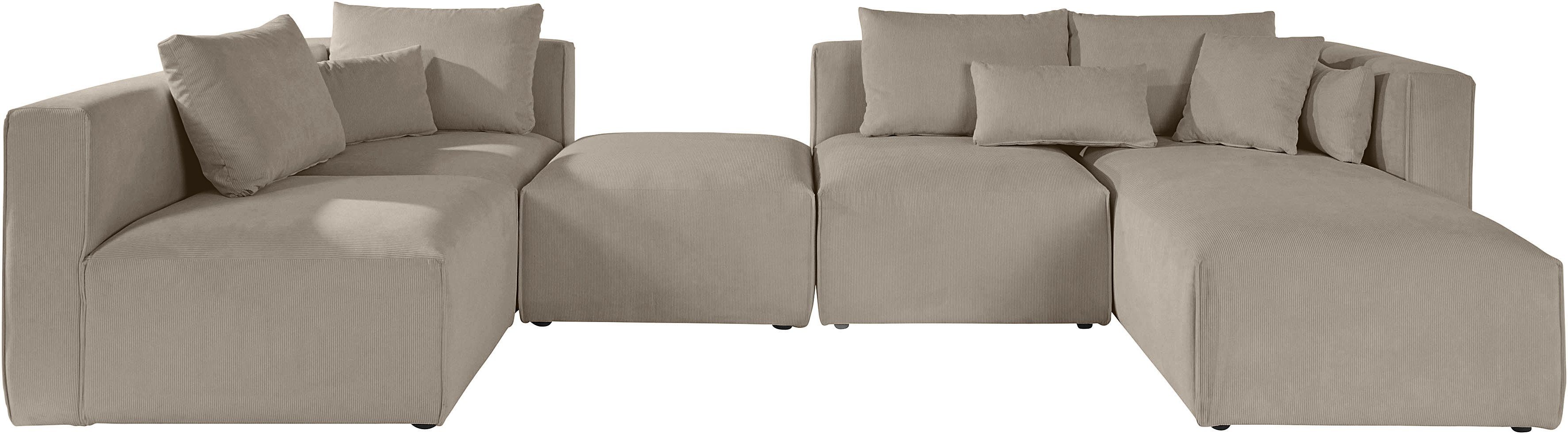 Cord Wohnlandschaften online kaufen » Cord Sofas U-Form | OTTO