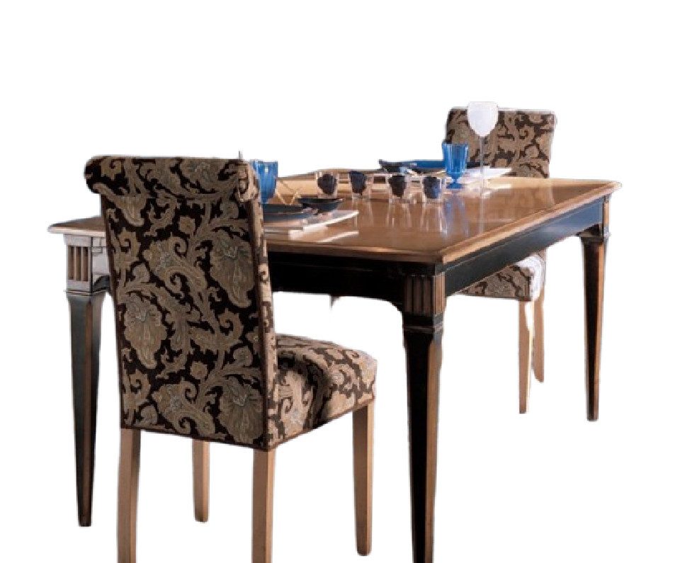 Xlmoebel Esstisch Tisch Set Aus Naturholz Im Retro Stil Für Ess Und