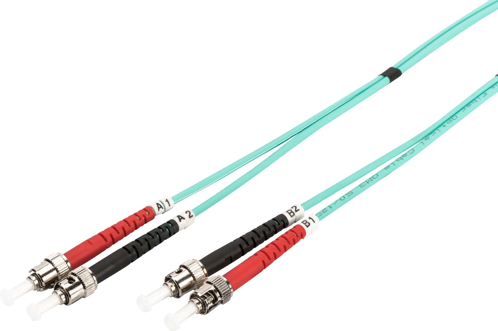 ASSMANN ASSMANN LWL Patchk.,ST/ST Multimode 50/125 µ, Duplex 1m, Klasse ...