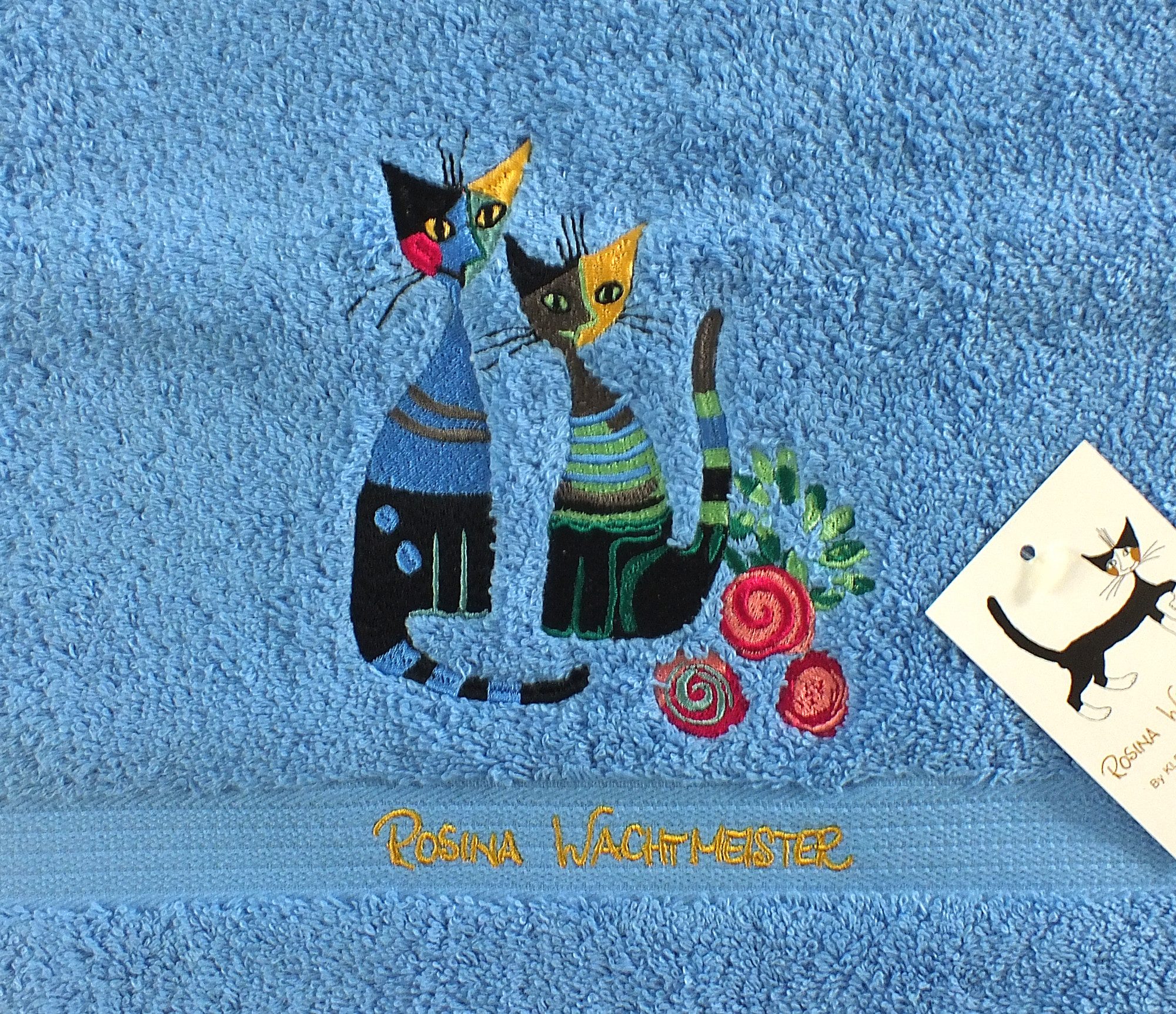 Rosina Wachtmeister Duschtücher Giardino delle Rose, Baumwolle (1-St), Rosina Wachtmeister ...