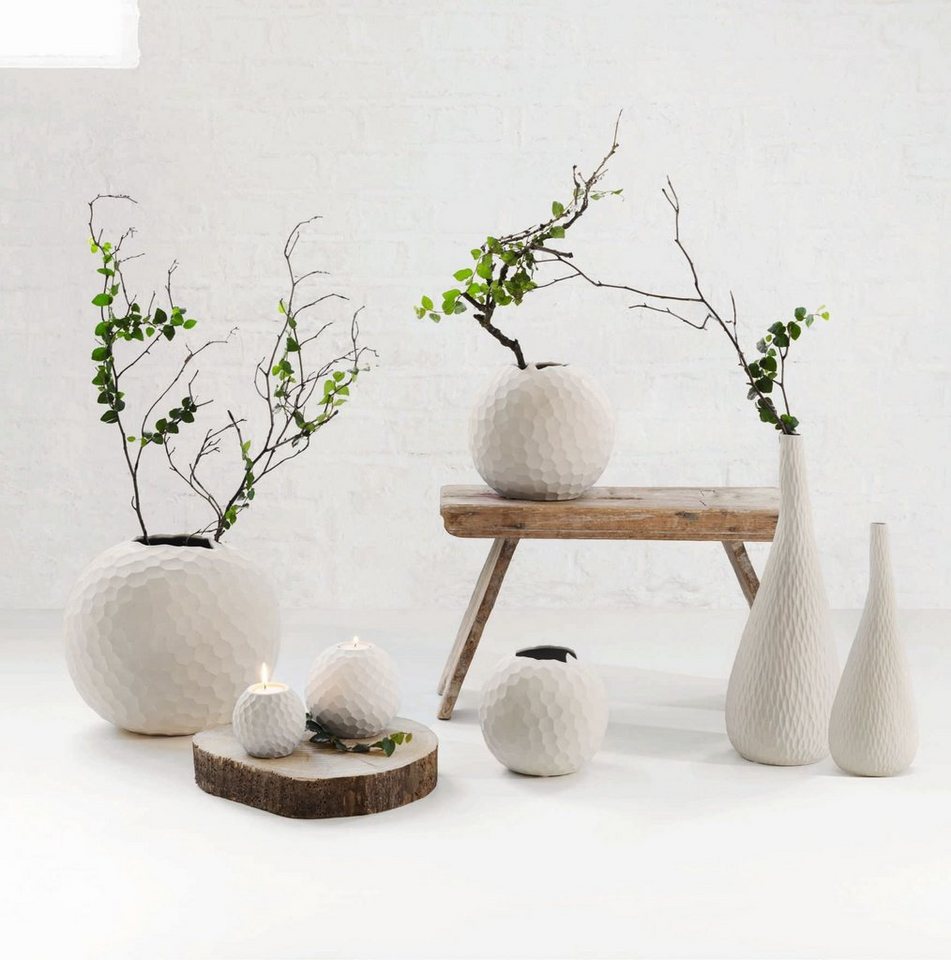 ASA SELECTION Dekovase ASA Selection carve Vase mit Relief, cremefarben ... ASA SELECTION Dekovase ASA Selection carve Vase mit Relief, cremefarben ...