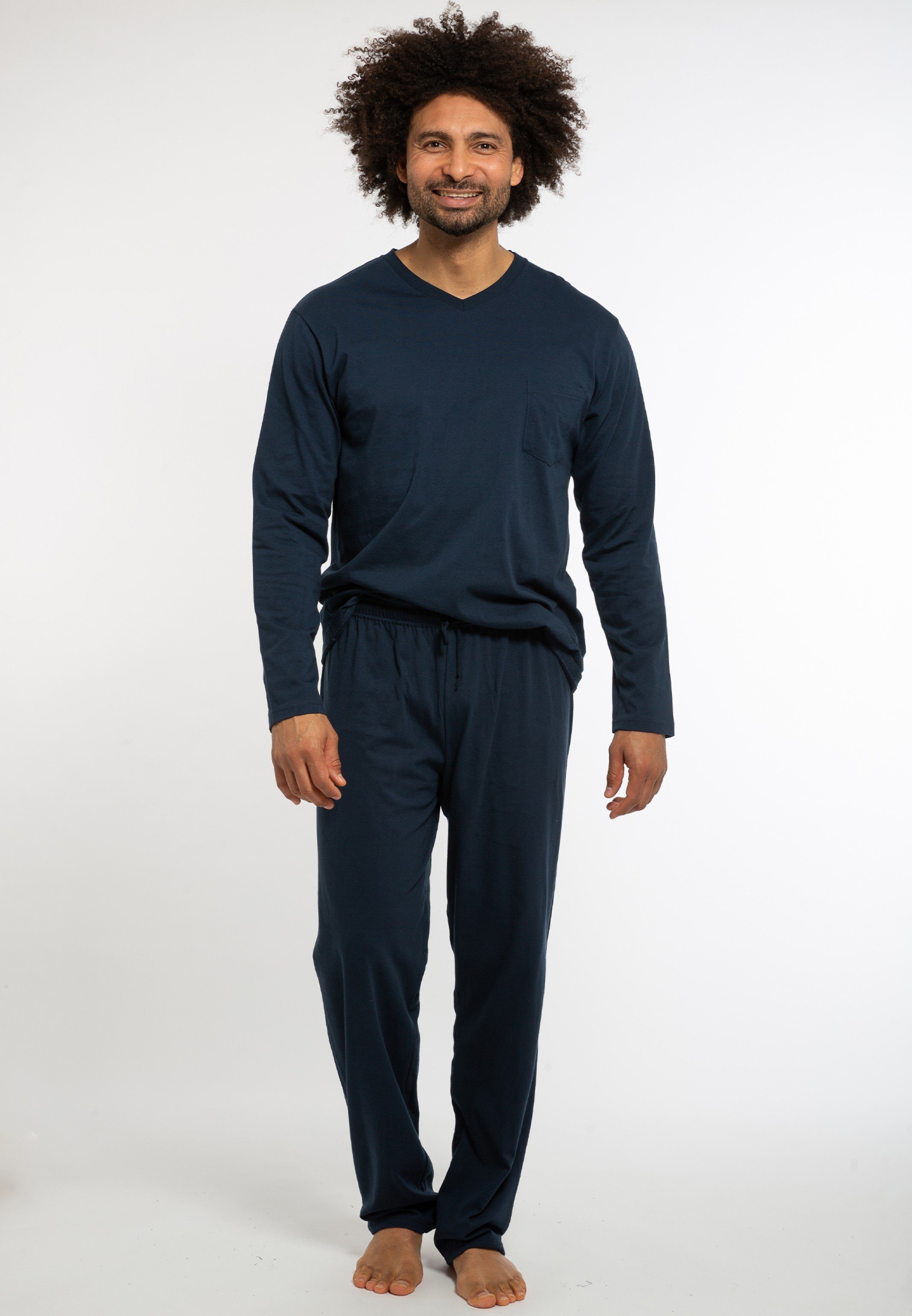 Ammann Pyjama Organic Cotton Set 2 Tlg Schlafanzug Langarm