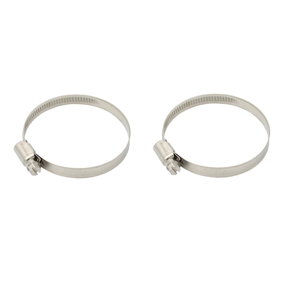 Stabilo Sanitär Dichtschelle 2x Edelstahl Schlauchschelle 50 - 70 mm 2 Zoll Schlauchklemme