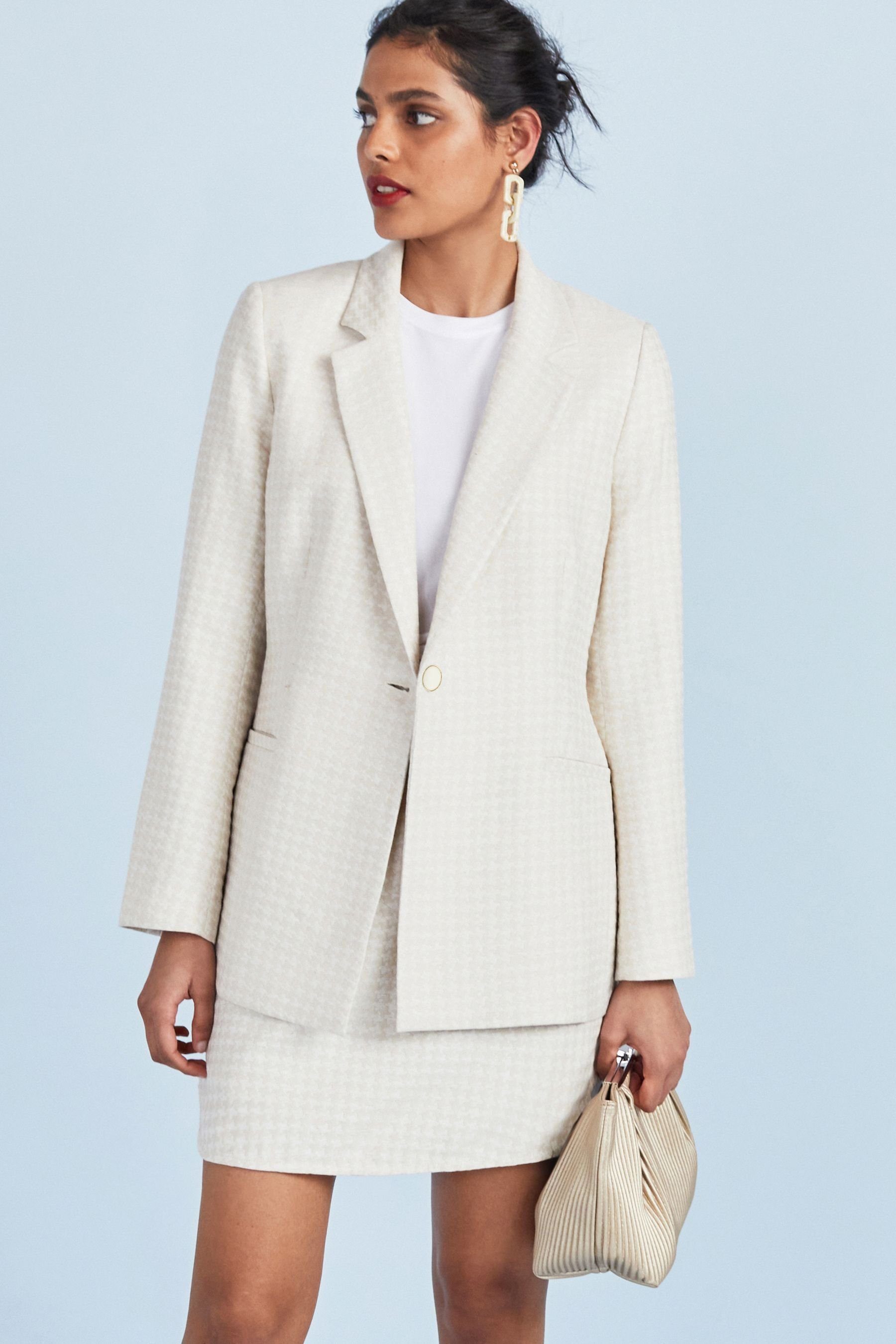 Next Jackenblazer Jacquard Blazer 1 Tlg