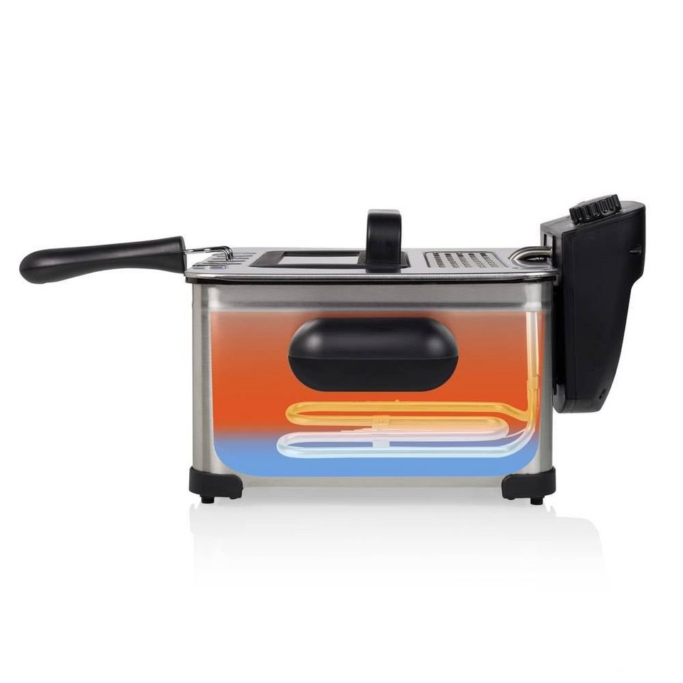 Tristar Kaltzonenfritteuse 2000 W Große Xxl 5ltr Fritteuse Mit Fett