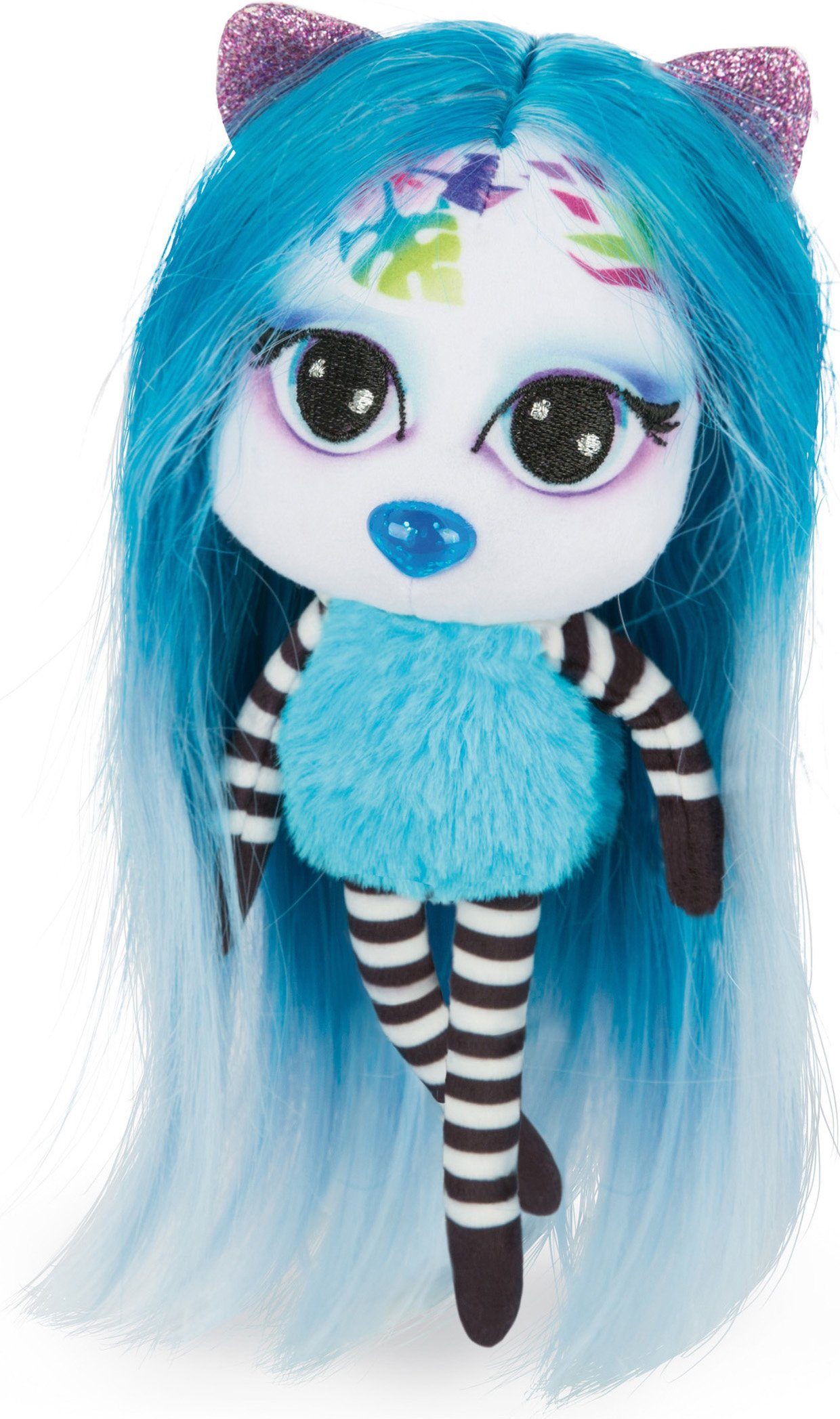 Nici Stoffpuppe Pixidoos, Nali, 20 cm, Plüsch-Puppe mit 3-tlg. Zubehör in Geschenkverpackung ...