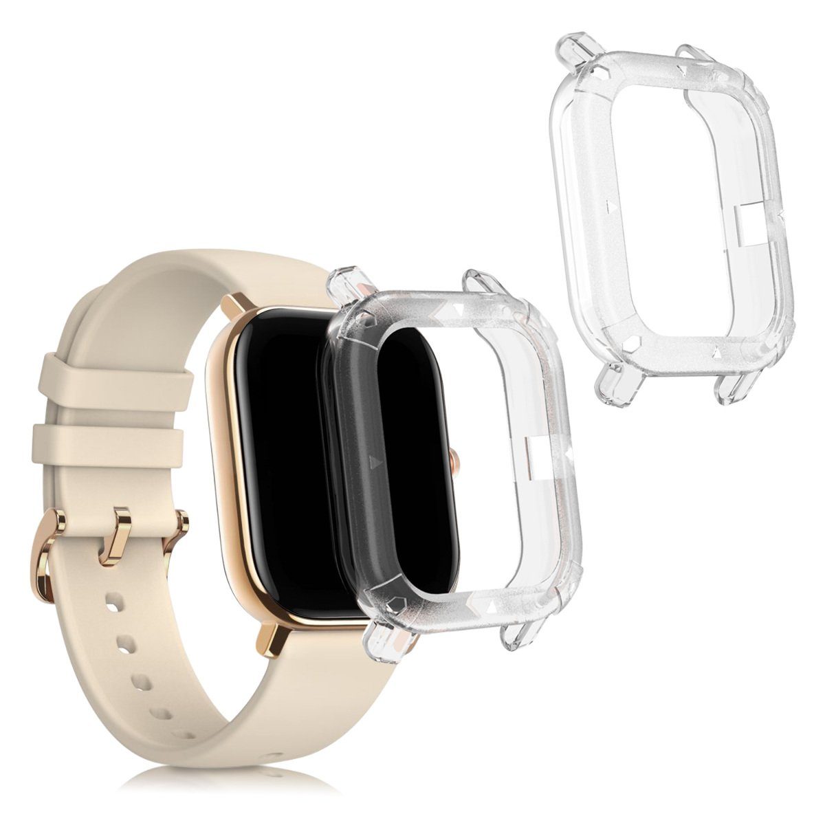 Kwmobile Smartwatch Hülle 2x Schutzhülle Für Huami Amazfit Gts