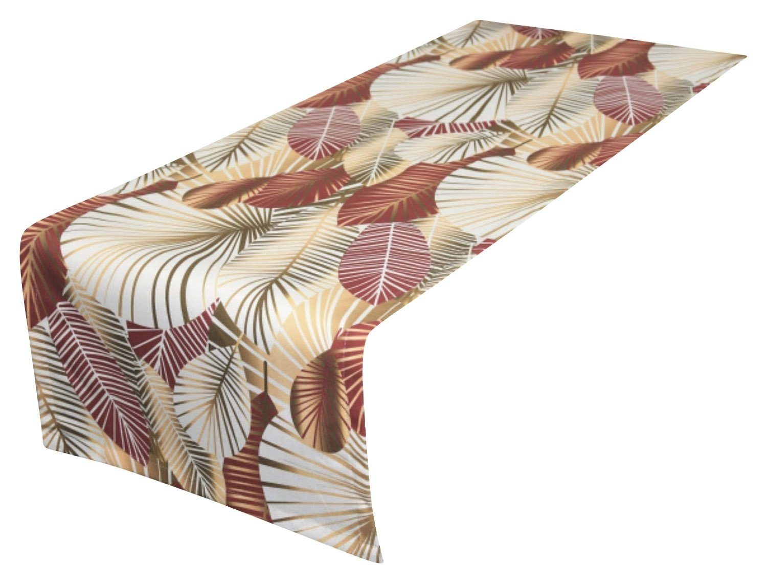 Yve! Decoration Tischläufer Tischläufer, Mehrfarbig, B 40 cm, L 140 cm, Tischläufer in weiß ...