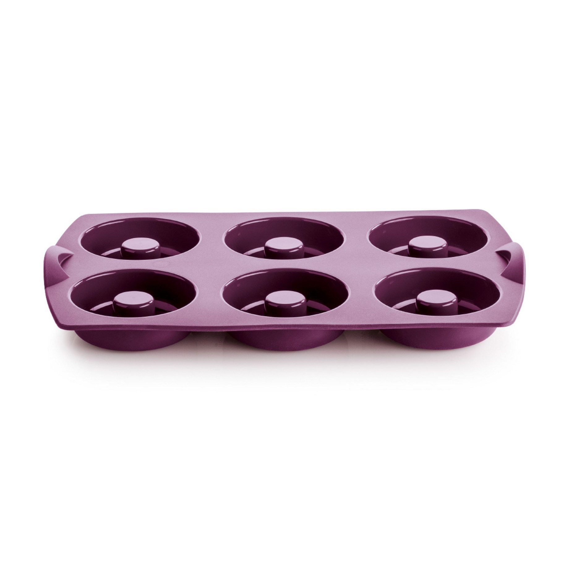 TUPPERWARE Backform TUPPERWARE Backen Silikonform Donut/Bagel lila