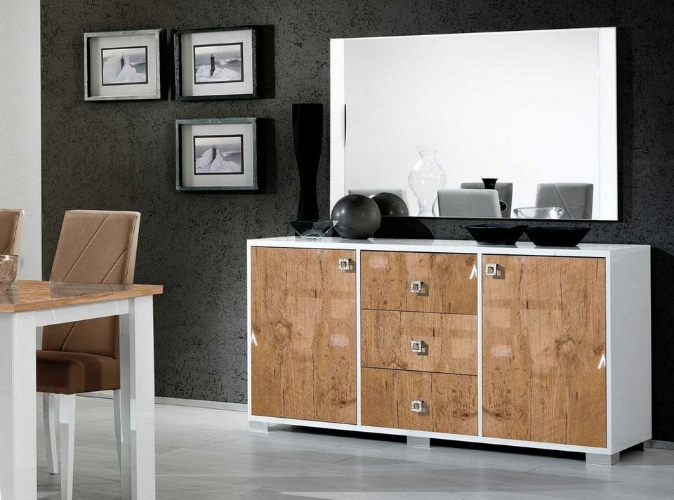 Jvmoebel Kommode Anrichte Design Kommode 10050 Luxus Holz Wohnzimmer