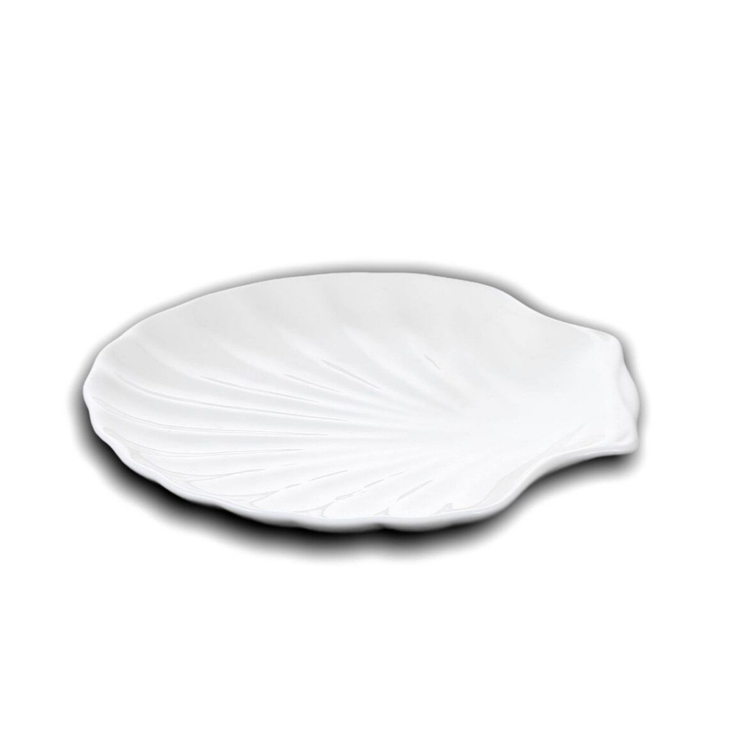 Wilmax England Geschirr Set Weißfischplatte 18 Cm Muschelform 6er