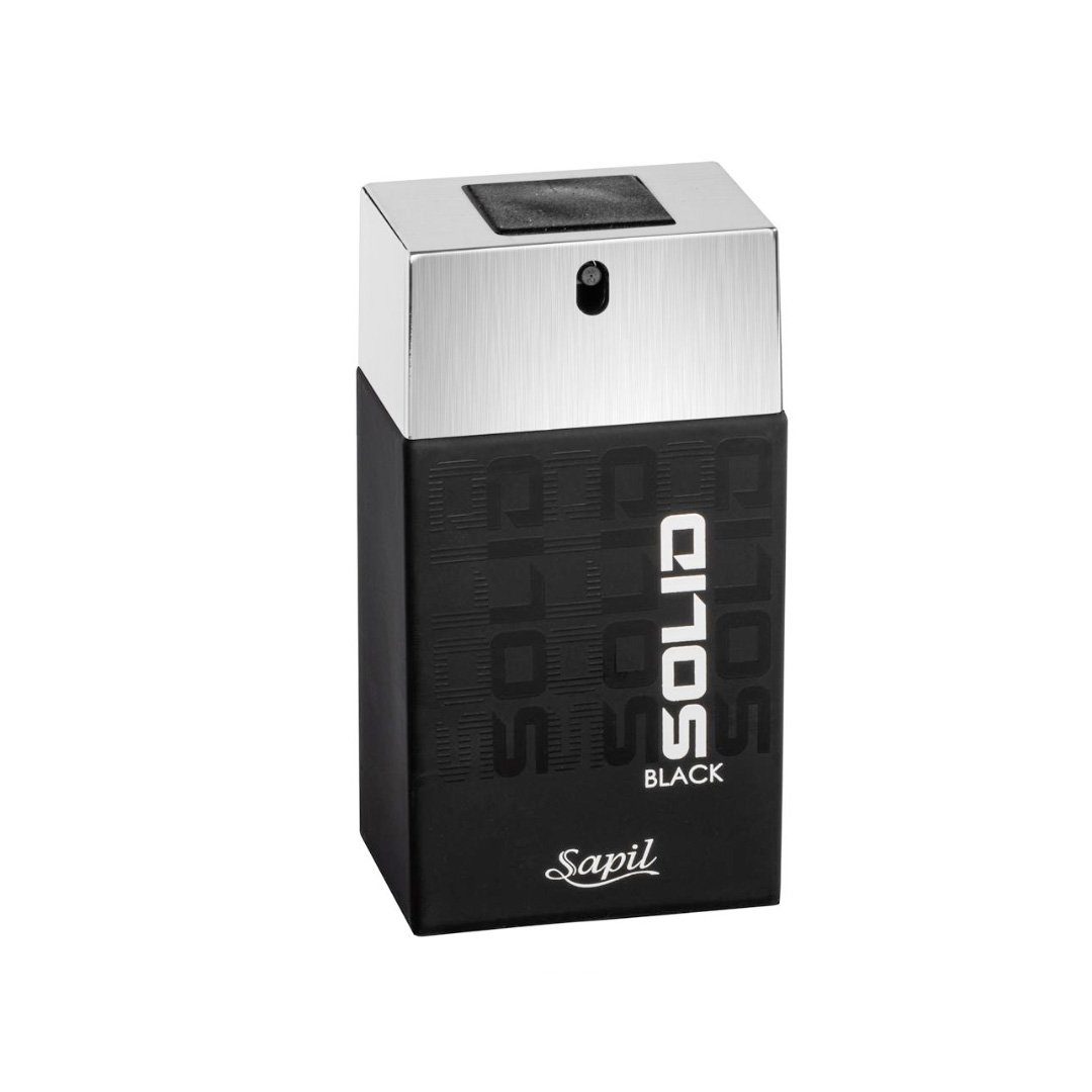 Sapil Eau de Toilette Sapil Solid Black for Men Eau De Toilette 100ml