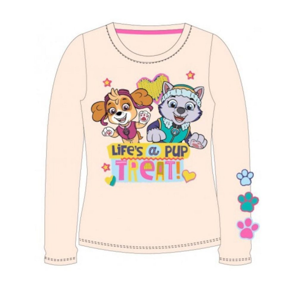 Paw Patrol T Shirt Paw Patrol Langarm Shirt Für Mädchen Lifes A Pup