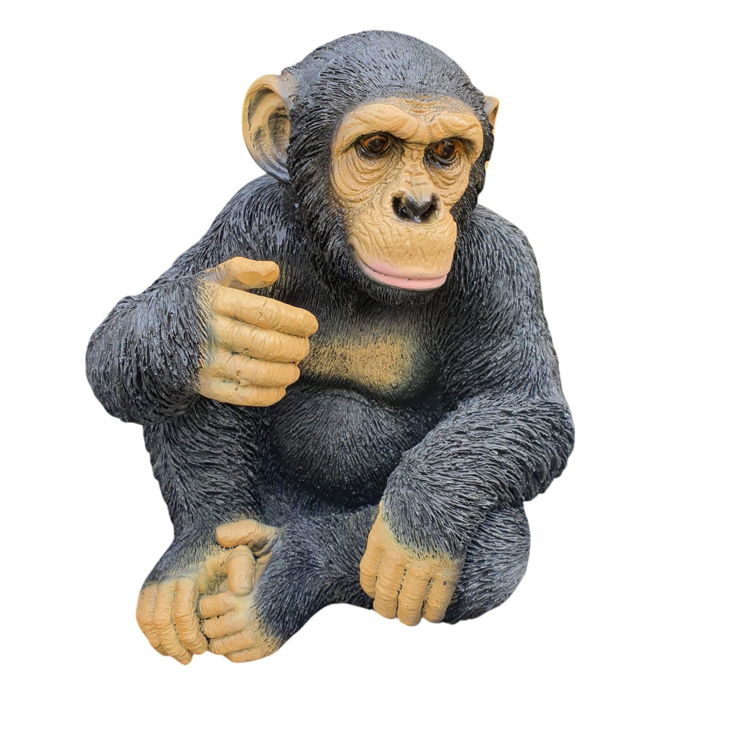Aspinaworld Gartenfigur Schimpansen Figur 37 Cm Wetterfest Figuren Für