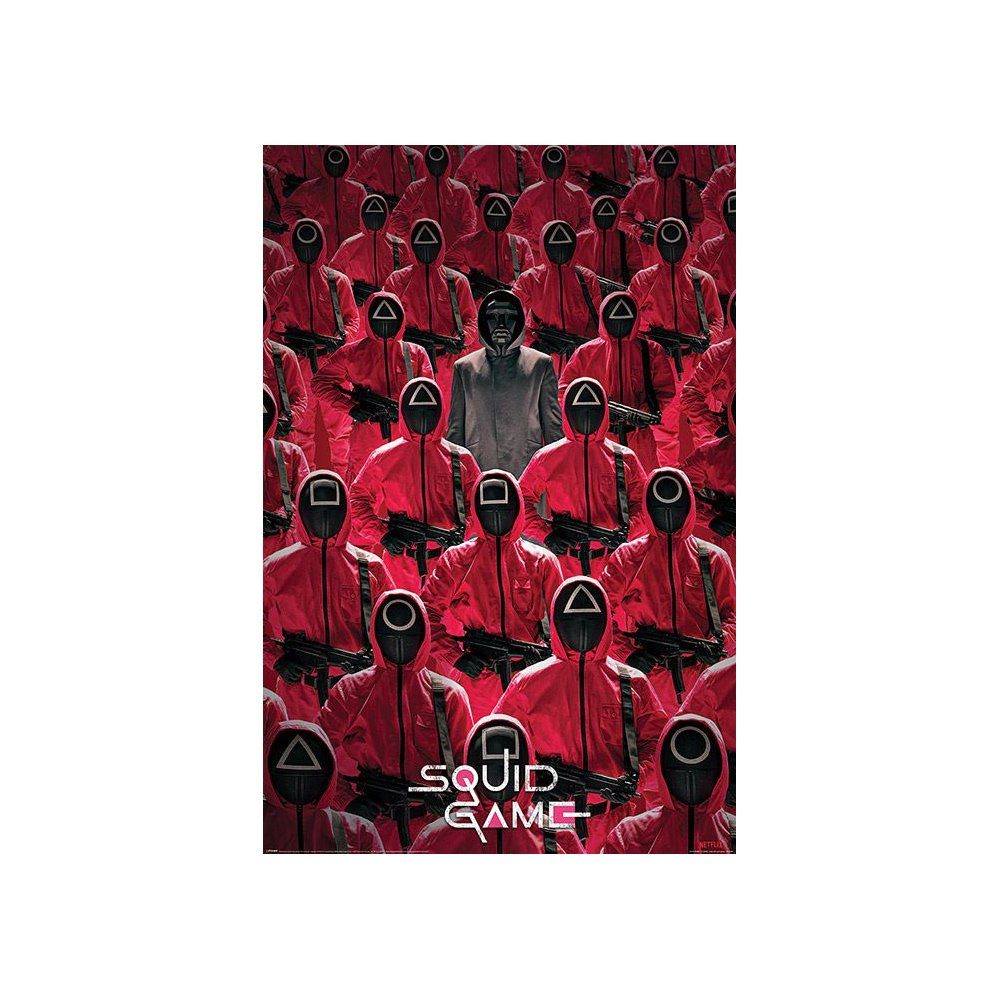 Squid Game Poster, Poster von Squid Game.