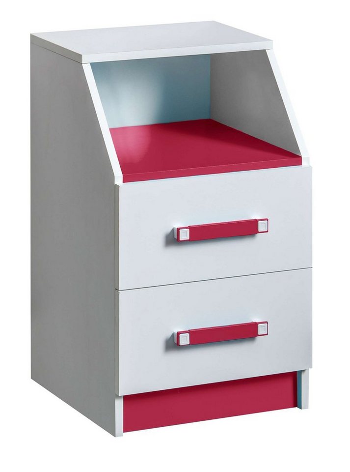 99rooms Kinderkleiderschrank Taira Container Schreibtisch