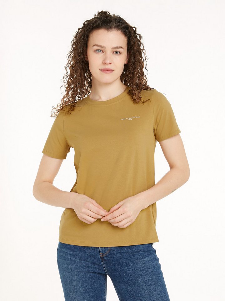 Tommy Hilfiger Rundhalsshirt 1985 Reg Mini Corp Logo C Nk Ss Mit Tommy