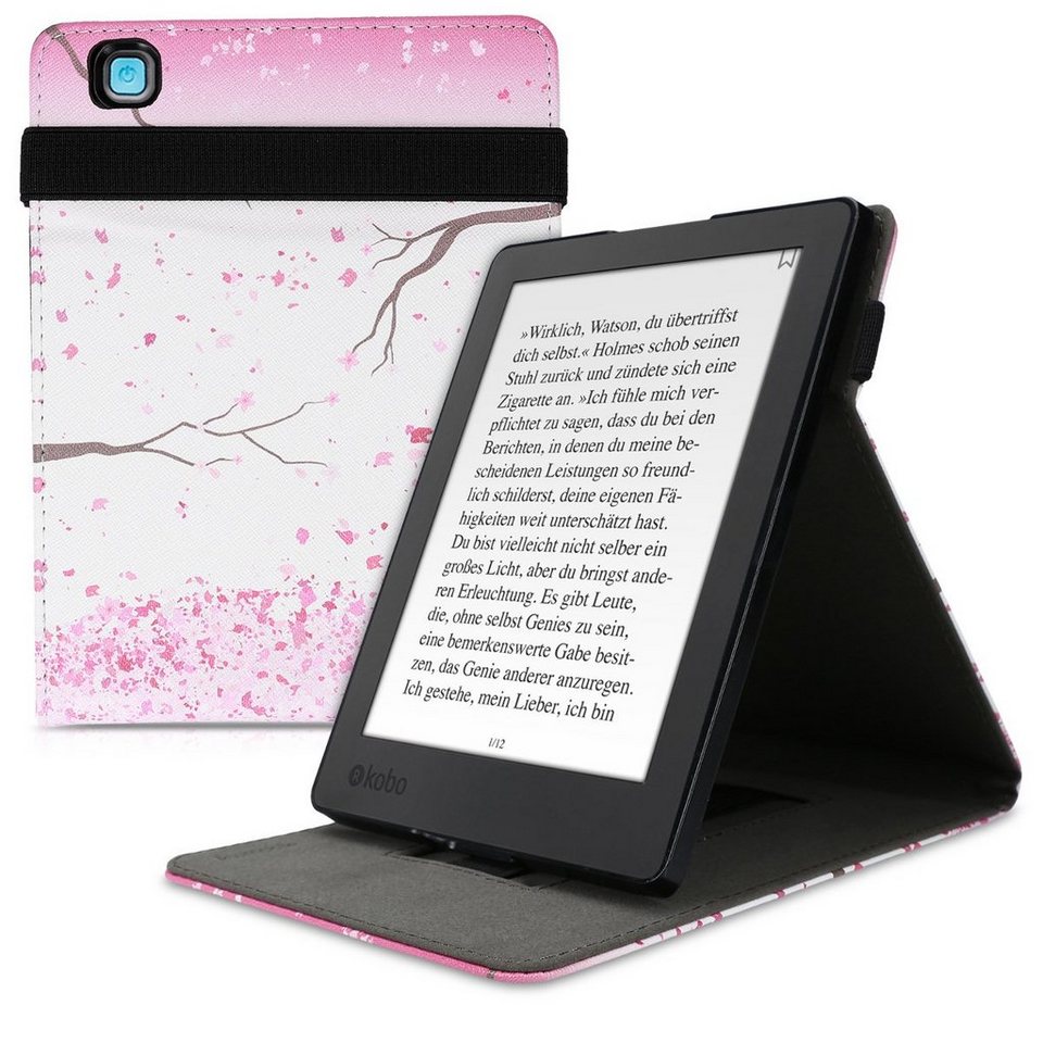 Kwmobile E Reader Hülle Hülle Für Kobo Aura H2o Edition 2 Schlaufe