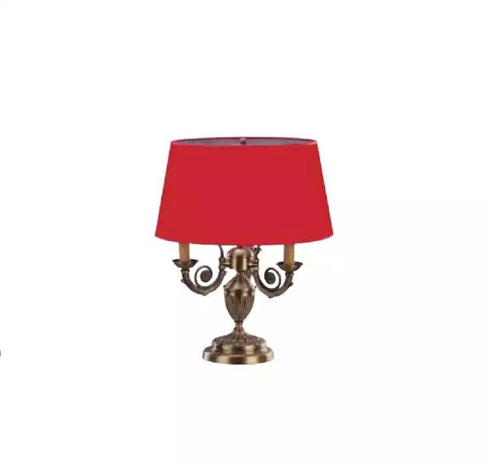 Jvmoebel Tischleuchte Rot Tischlampe Metall Für Das Schlafzimmer Ist